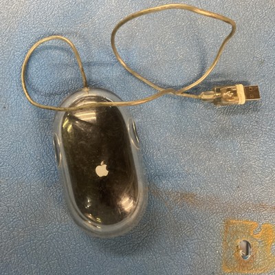 Apple Pro Mouse USB Clear Black for iMac Power Mac G3 G4 M5769 ...
