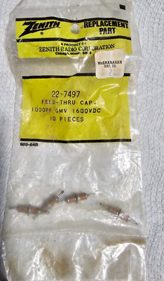 OE Zenith 22-7497 Caps Obsolete Part 4 in Package | eBay