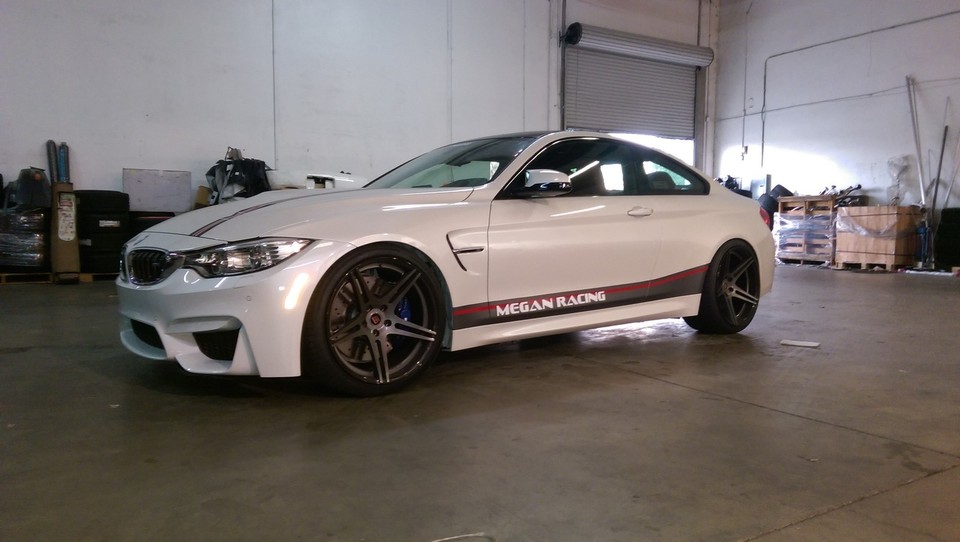Megan Racing EU Street Coilovers Coils for 2015-2017 BMW F80 M3 M4 F82 ...
