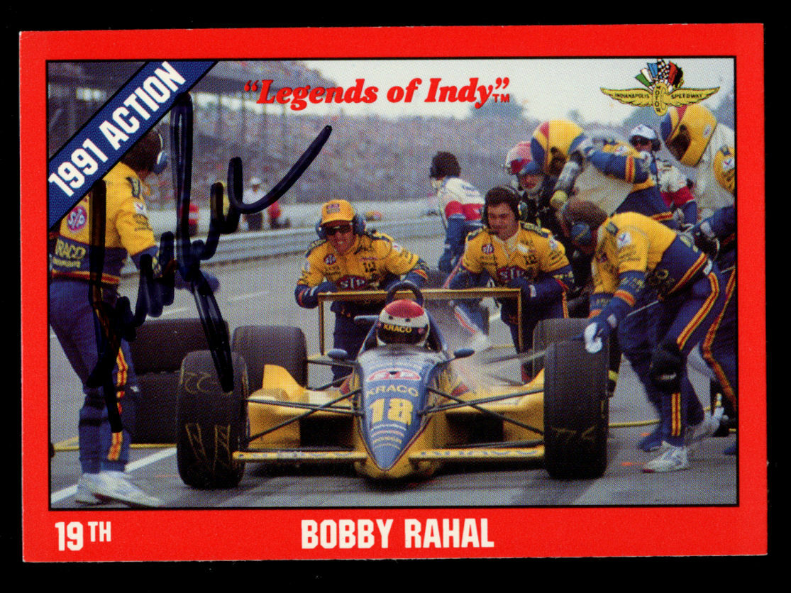 Bobby Rahal #20 signed autograph auto 1992 Legend of Indy Trading Card ...