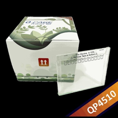 Tris-Glycine Precast Gels, 12 well, 4-15% (10 gels /box, Fit Bio-Rad ...