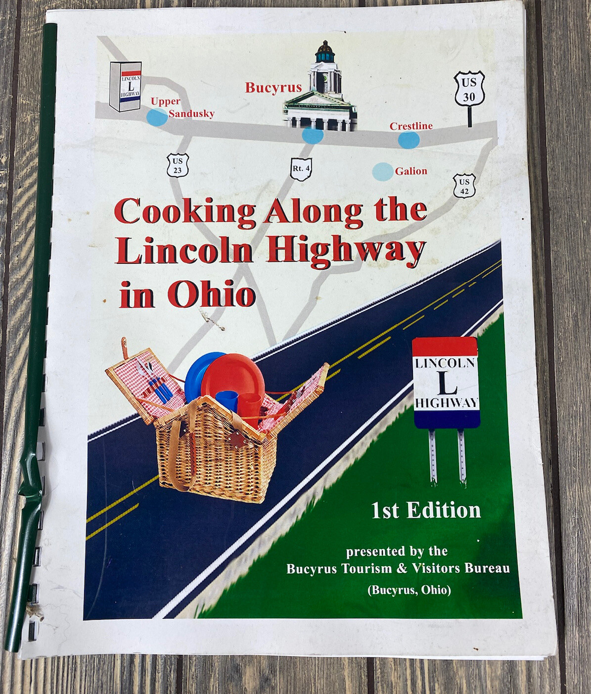 Cooking Along The Lincoln Highway in Ohio Cookbook 2003 | eBay