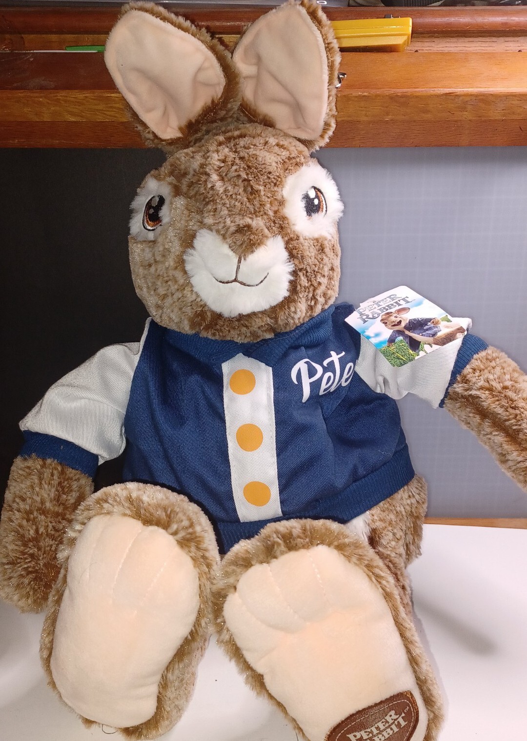 Peter Rabbit 2 Dan Dee Plush Stuffed Animal Toy Movie Easter Bunny 16 ...