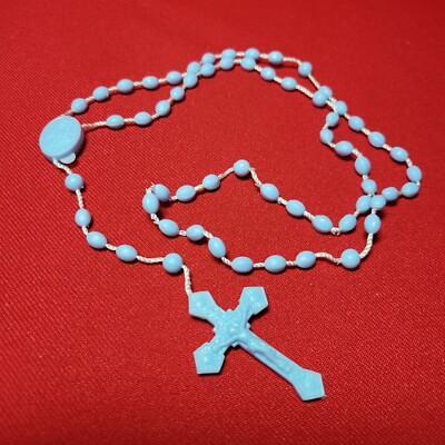 Rosaries - Blue Plastic
