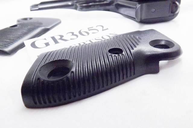 Triple K Grips for Beretta 1951 Helwan Brigadier Correct Black Poly ...