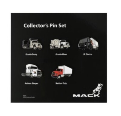 Mack Trucks Collectors Pin Set Modern Mack Truck Pins - Official ...