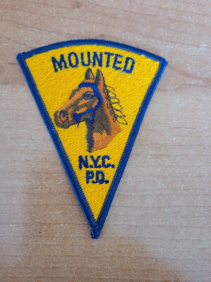 New York City NY Mounted Police Patch | eBay