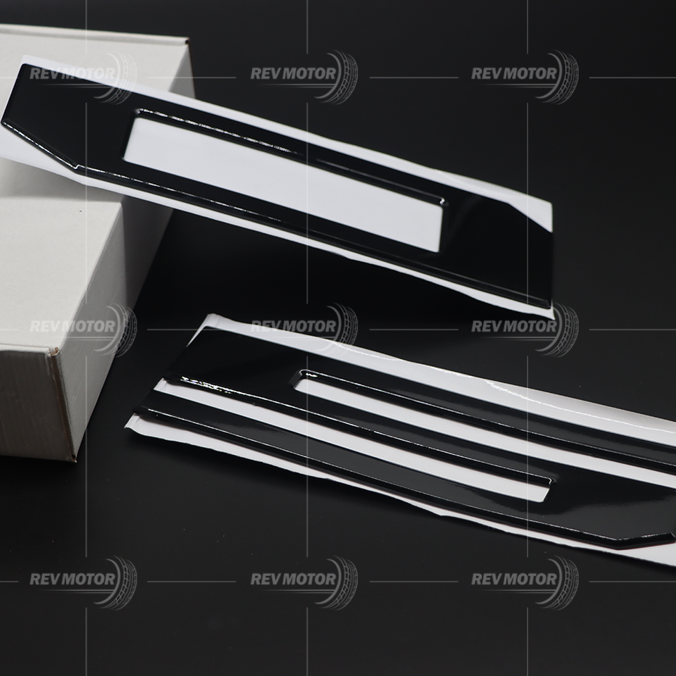 3D Raised Gloss Black Tailgate Inserts Letters Emblems fit for F-150 ...