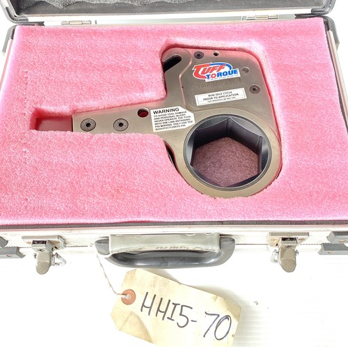 Tuff Torque HHI5-HX 2-3/4" - 70 Hydraulic Torque Wrench Cassette Hytorc ...