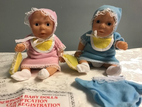 Dolls Baby Twin Boy & Girl Raffoler Anatomically Correct Excellent ...