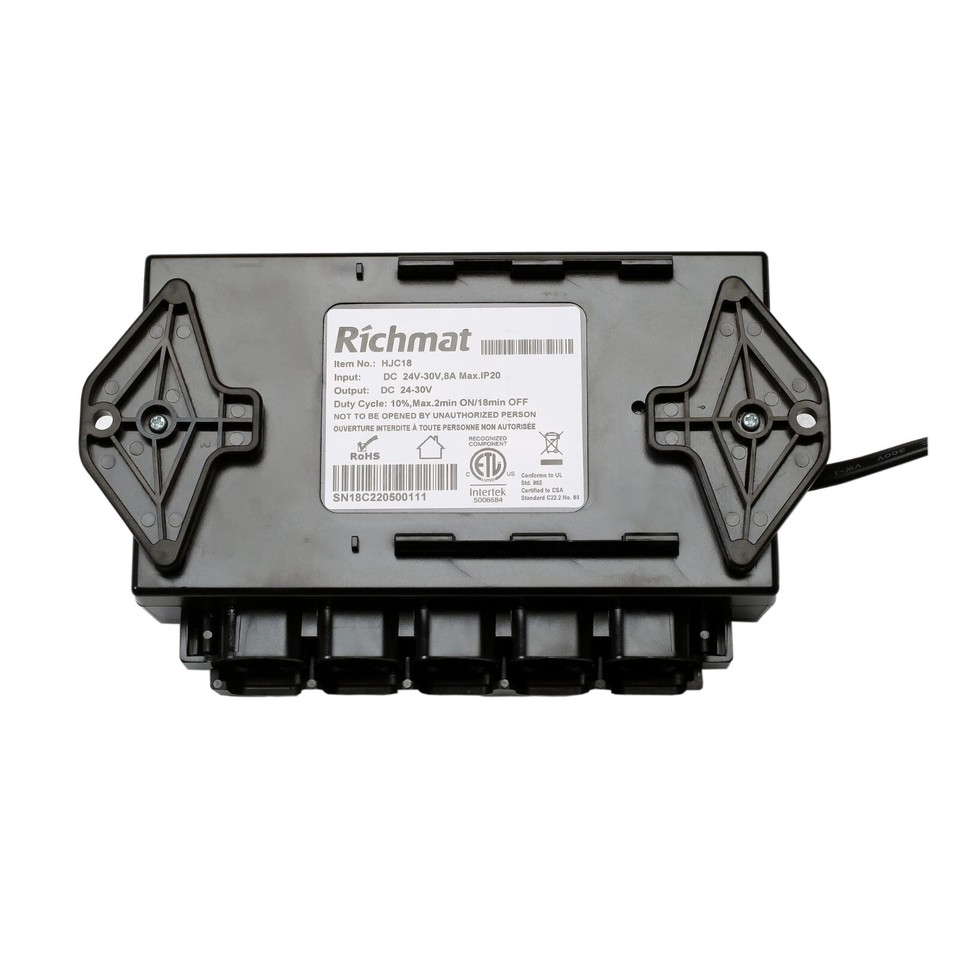Richmat HJC18 Adjustable Bed Control Box for Classic Brands Adjustable ...