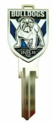 NRL Canterbury Bulldogs LW4 House Key Blank - Collectable - NRL ...