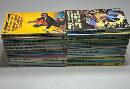 23 x 1970s Alfred Hitchcock And The Three Investigators Armada ...