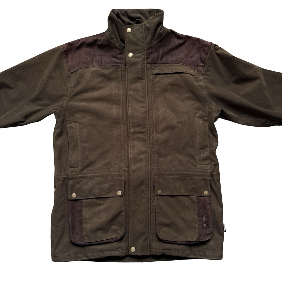 Seeland Jacket Hunting Shooting Mens 56 Seetex Waterproof Moleskin ...