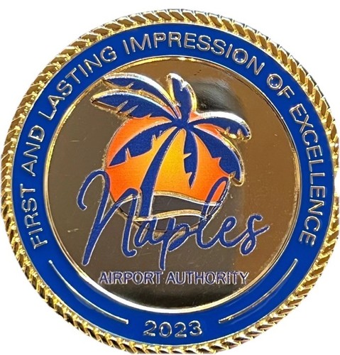 Naples Airport Authority 2023 Military Challenge Coin | eBay