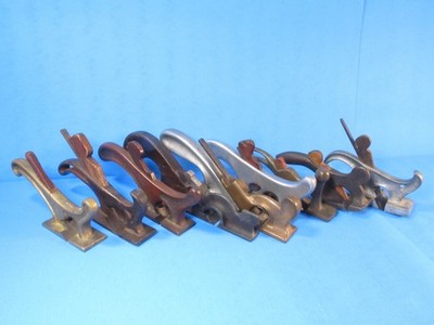 lot of 9 coachmakers carriage makers tailed wood rabbet planes all ...