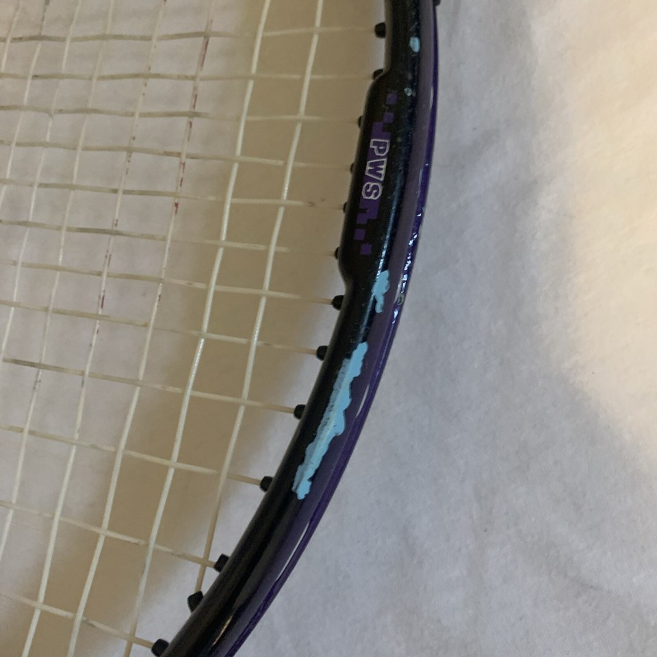 Wilson 95 SPS Graphite Tournament Select Tennis Racket PWS Purple W/Bag ...