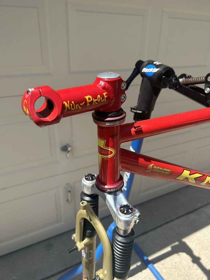 KHS DESCENT FRAME 15” ROCK SHOX MAG 21 RACE FACE NUKE PROOF | eBay