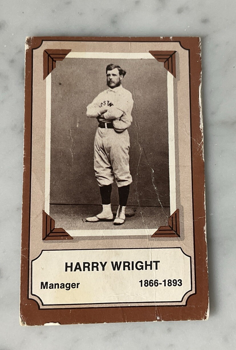 Harry Wright 1974 Fleer Laughlin Pioneers Of Baseball #2 | eBay