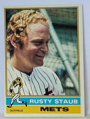 Rusty Staub 1976 Topps # 120 V-2 | eBay