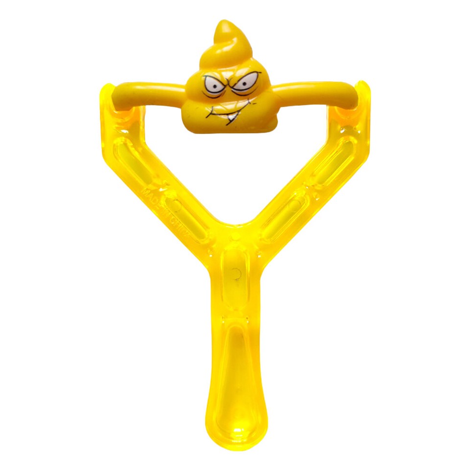 Mini Fake Poo Launcher Portable Poop Flying Toys Reusable for Kids ...