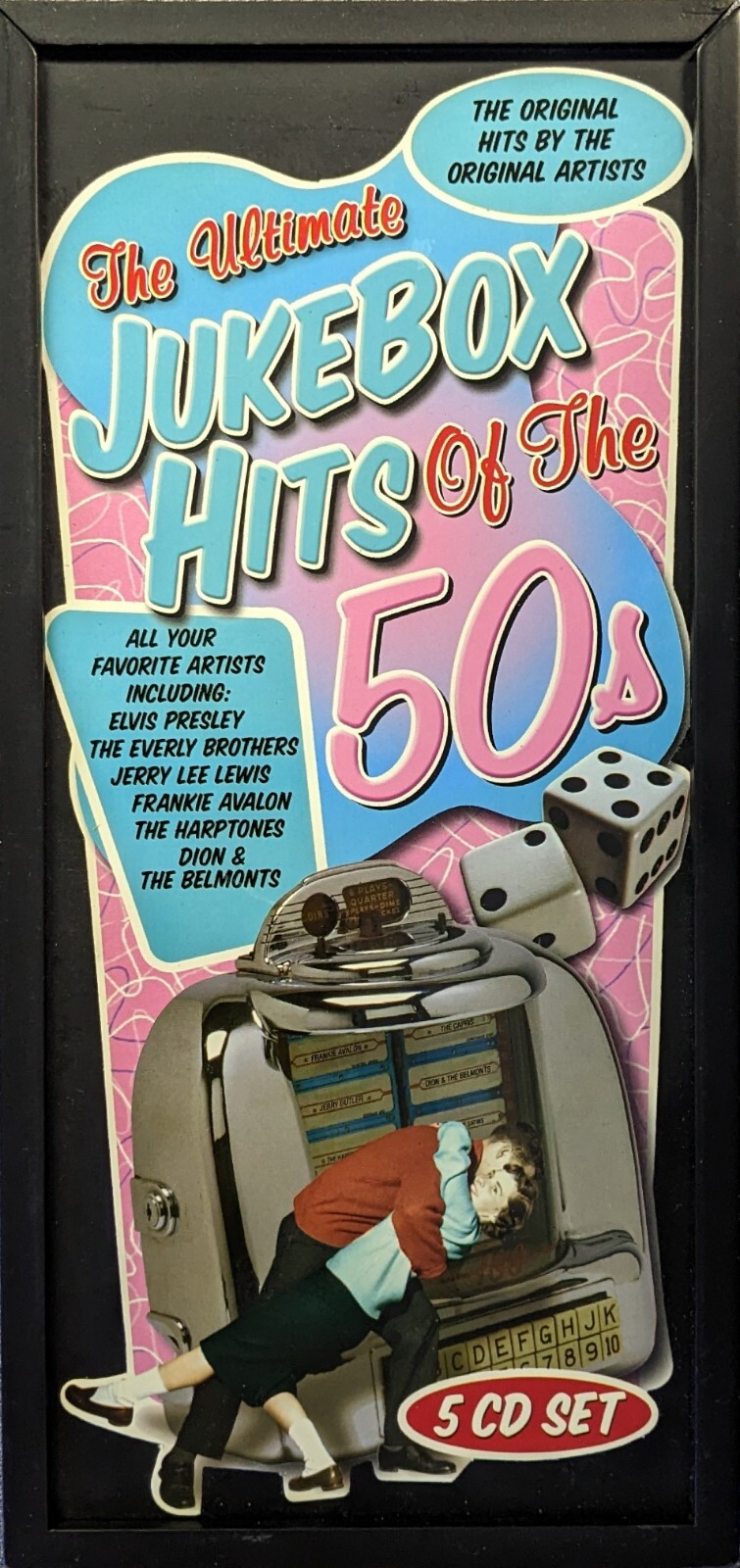 The Ultimate Jukebox Hits of the 50’s 5 CD's Collectors Set 73 Songs ...