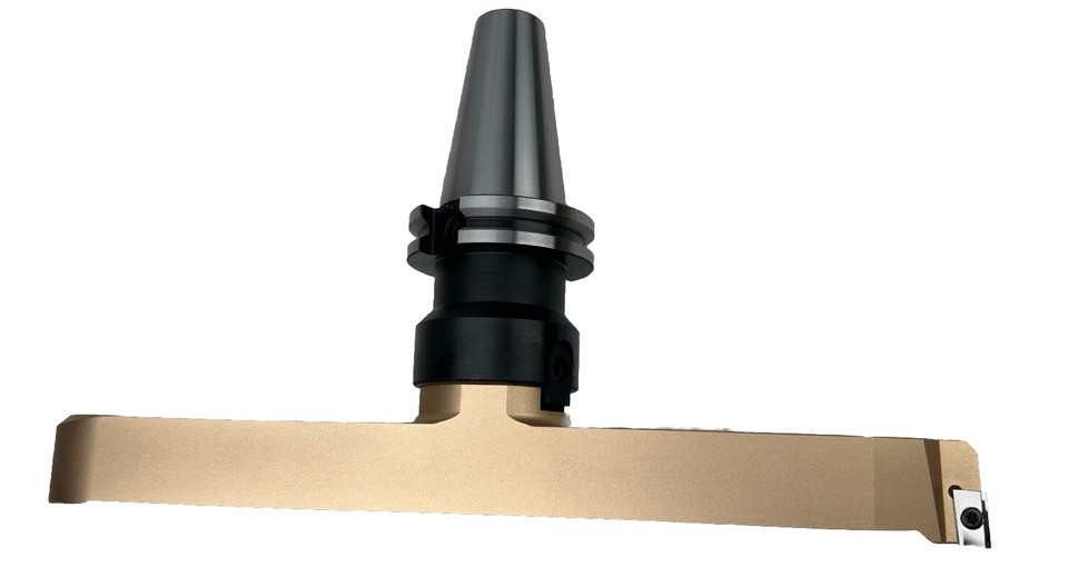 12” Fly Cutter w/ CAT40 Arbor, APTK PCD and Carb Inserts, for Aluminum ...