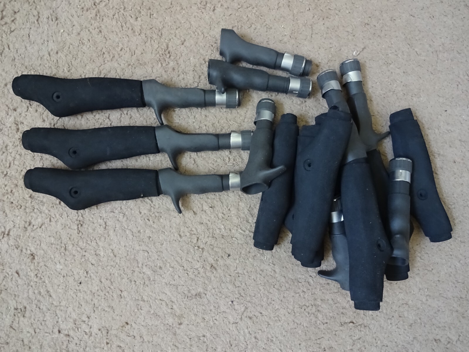 10 Rod Building Wrapping Fuji Lews Pistol handle grips | eBay