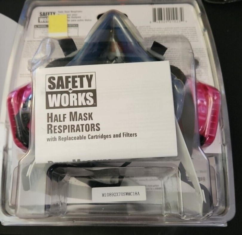 Safety Works P100 Toxic Dust Respirator SWX00319 Safety Works SWX00319 ...