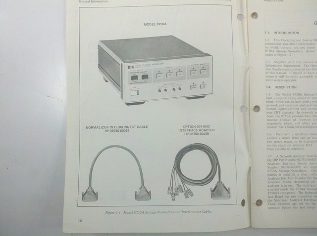 HP 8750A Storage Normalizer for Parts or Repair for sale online | eBay