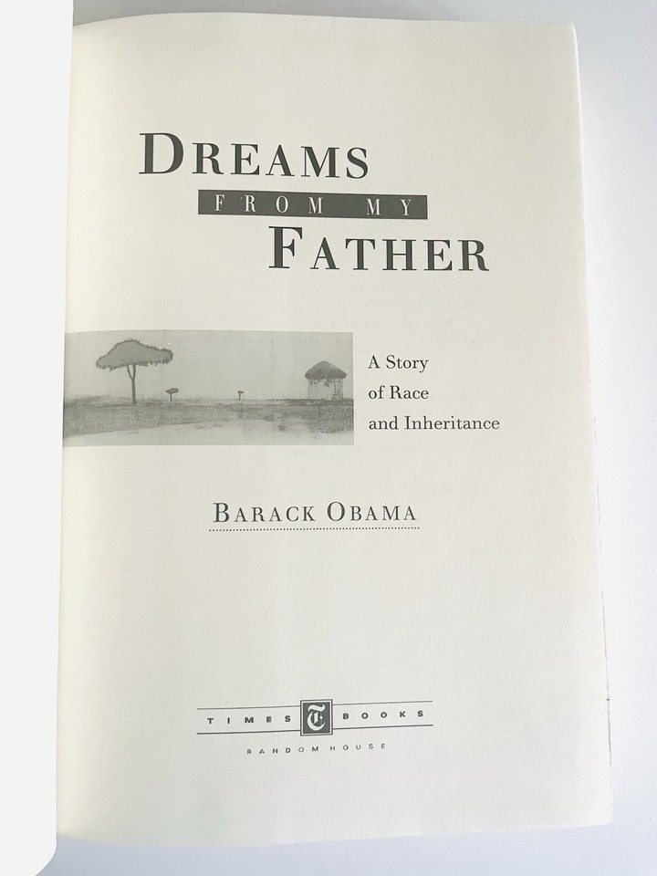 Barack Obama 1995 Dreams from my Father First Edition Times Books Very ...