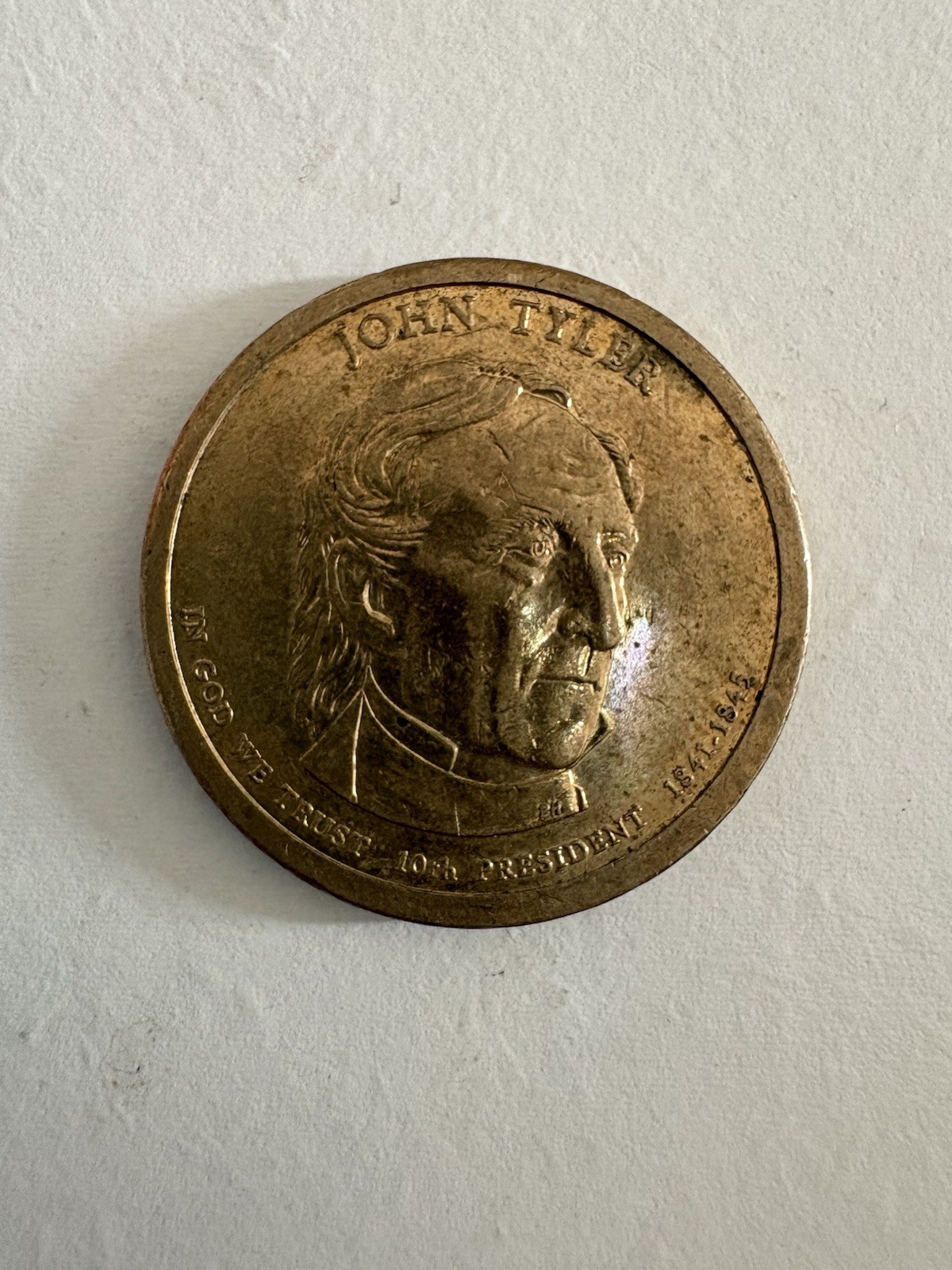 $1, John Tyler, 10th President Of The United States Coin 1941 - 1945 | eBay