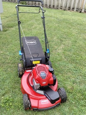 Gas Self-propelled Toro With Vortex Recycler With Bagger | eBay