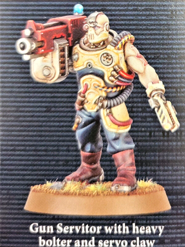 Gun Servitor Plasma Melta or Bolter Warhammer 40K Kill Team ...