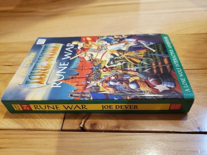 Lone Wolf - RUNE WAR - Interactive adventure by Joe Dever book 24 | eBay