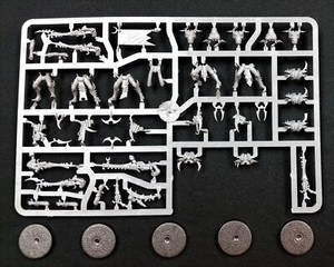 40K Drukhari 5 Kabalite Warriors Splinter Cannon Banner Dark Eldar ...