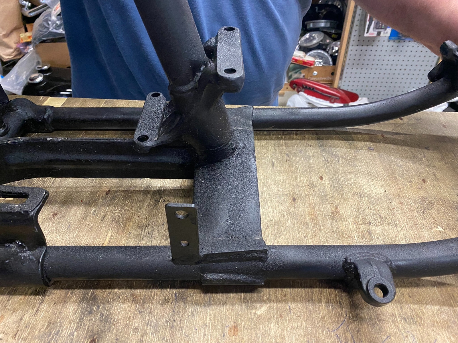 1966-1969 Harley-Davidson Generator Shovelhead Frame Swingarm OEM ...