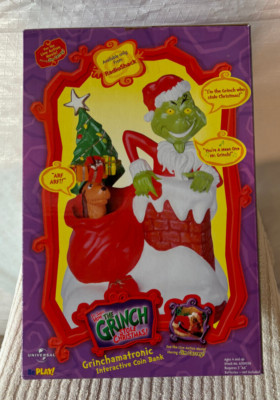 How the Grinch Stole Christmas Grinchamatronic Interactive Coin Bank | eBay