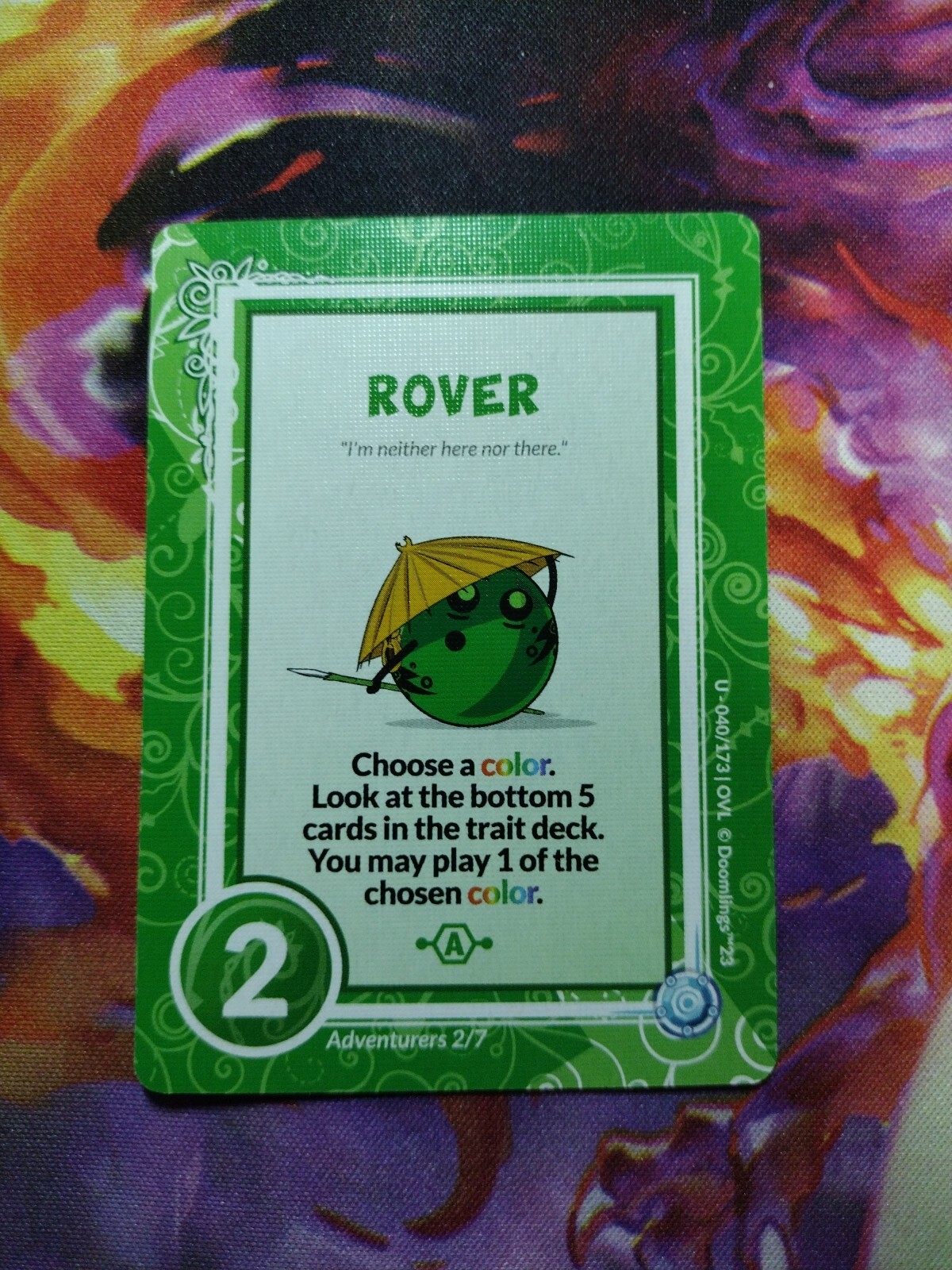 Doomlings Overlush Non-Holo ROVER Uncommon Card 040/173 Rare Hard to ...