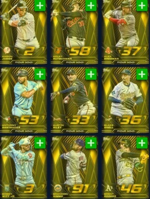 [DIGITAL] Topps Bunt - Top 100 25 S1 - Gold - Pick | eBay