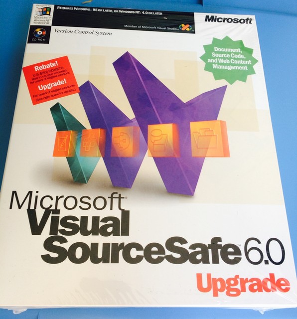 Microsoft Visual SourceSafe 6 - Upgrade for sale online | eBay