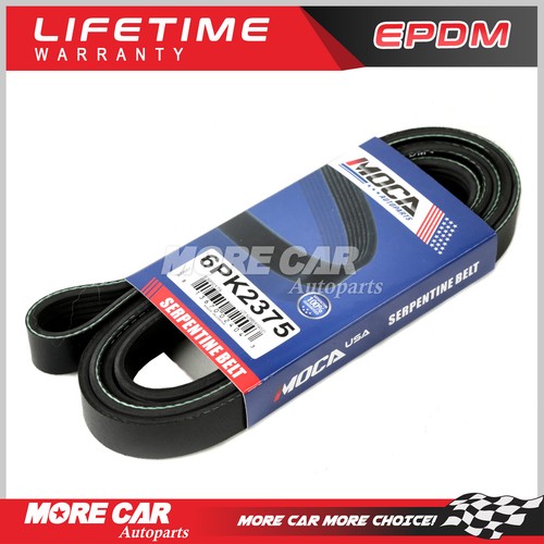 EPDM Serpentine Belt Fit 90-12 Chevrolet Ford GMC Oldsmobile 3.0L 5.0L ...