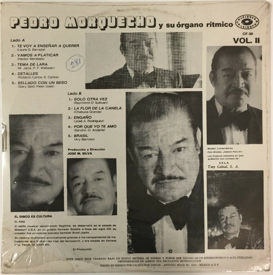 PEDRO MORQUECHO –TE VOY A ENSEÑAR A QUERER- MEXICAN LP STILL SEALED ...