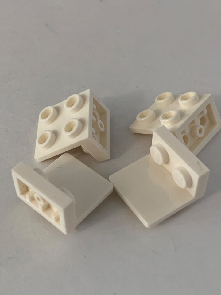 LEGO Parts 99207 (4pcs) Bracket 1x2 - 2x2 Inverted Choose Color | eBay