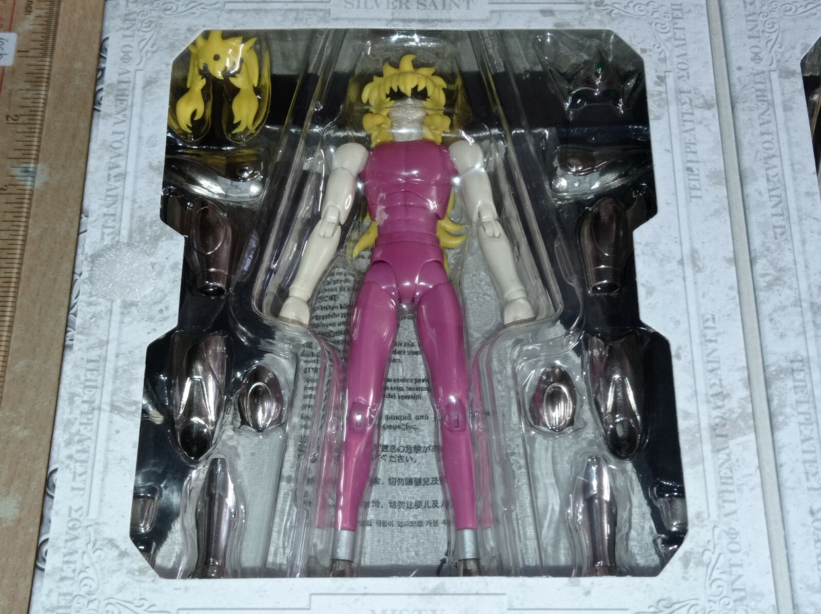 Bandai Saint Seiya Cloth Myth Silver Lizard Misty Figure(JP) 2010 Box ...