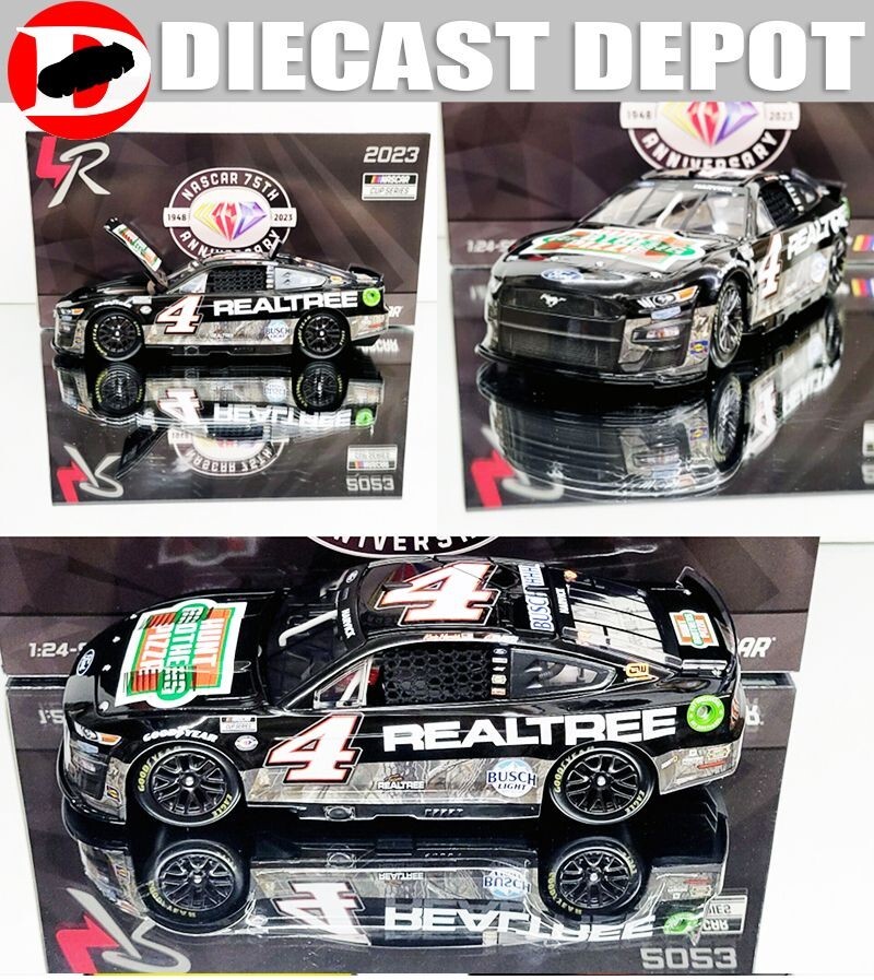 KEVIN HARVICK 2023 HUNT BROTHERS REALTREE BLACK 1/24 ACTION | eBay