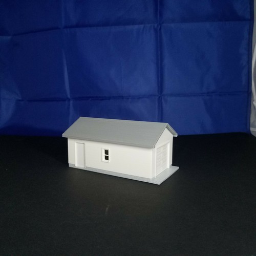 HO Scale - 1 Car Garage with Removable Roof | eBay