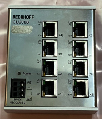 Beckhoff CU2008-0000 Ethernet Switch 8-Port 10/100Mbits/s | eBay