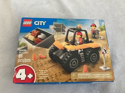 NEW LEGOS City Set 60450: Wheel Loader: 81 pieces: Ages 4+ | eBay