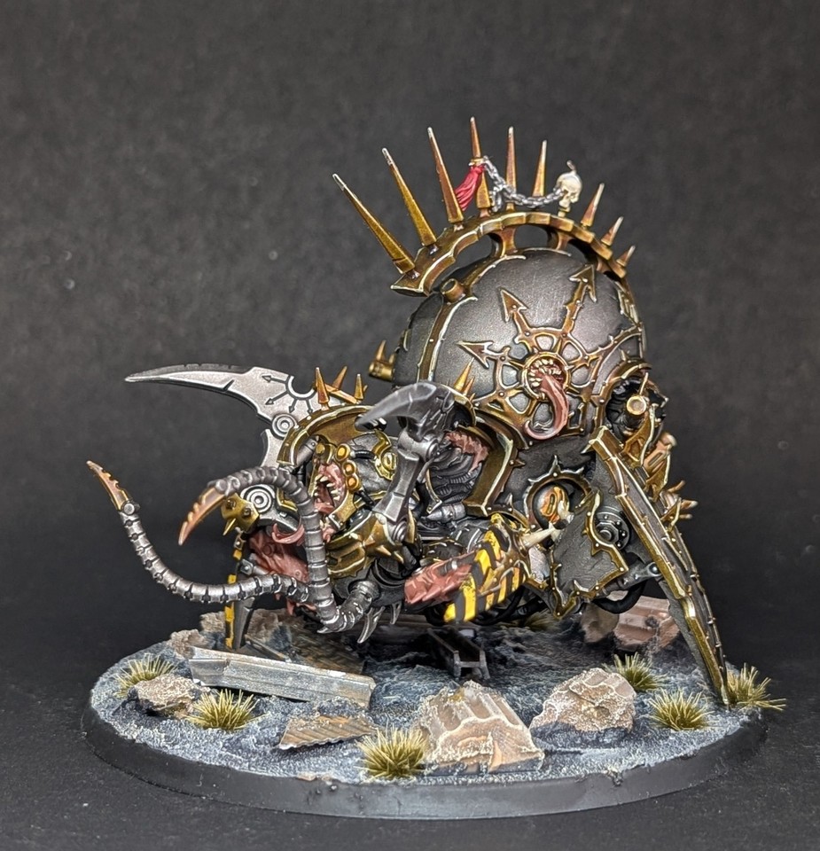 Warhammer 40k Chaos Space Marine Iron Warriors Venom Crawler - Painted ...